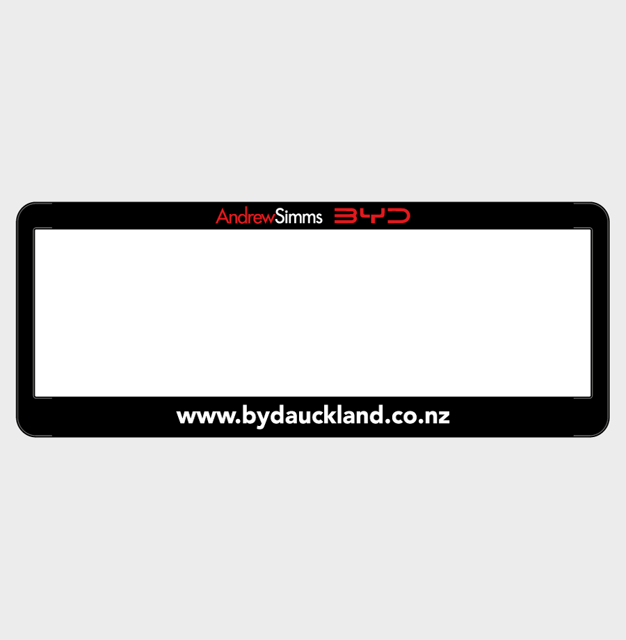 Jazz Print (APC Innovate) - Number Plate Surrounds